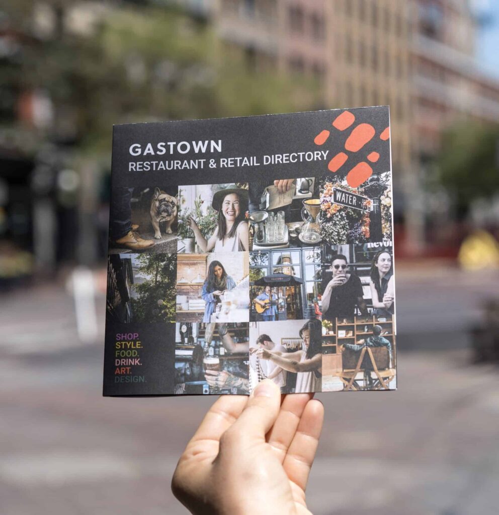 Retail + Restaurant Maps - Gastown