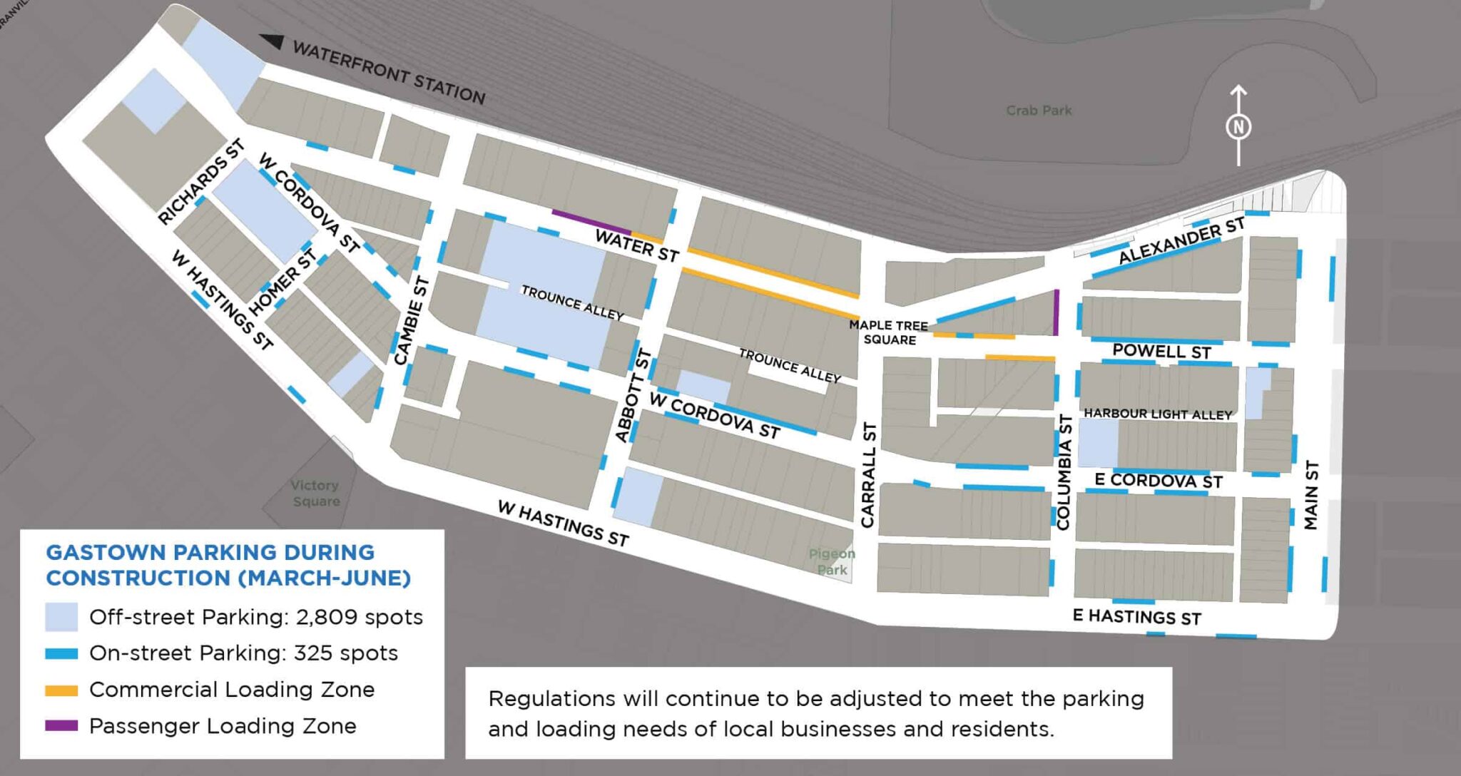 Water Street Repairs - Gastown